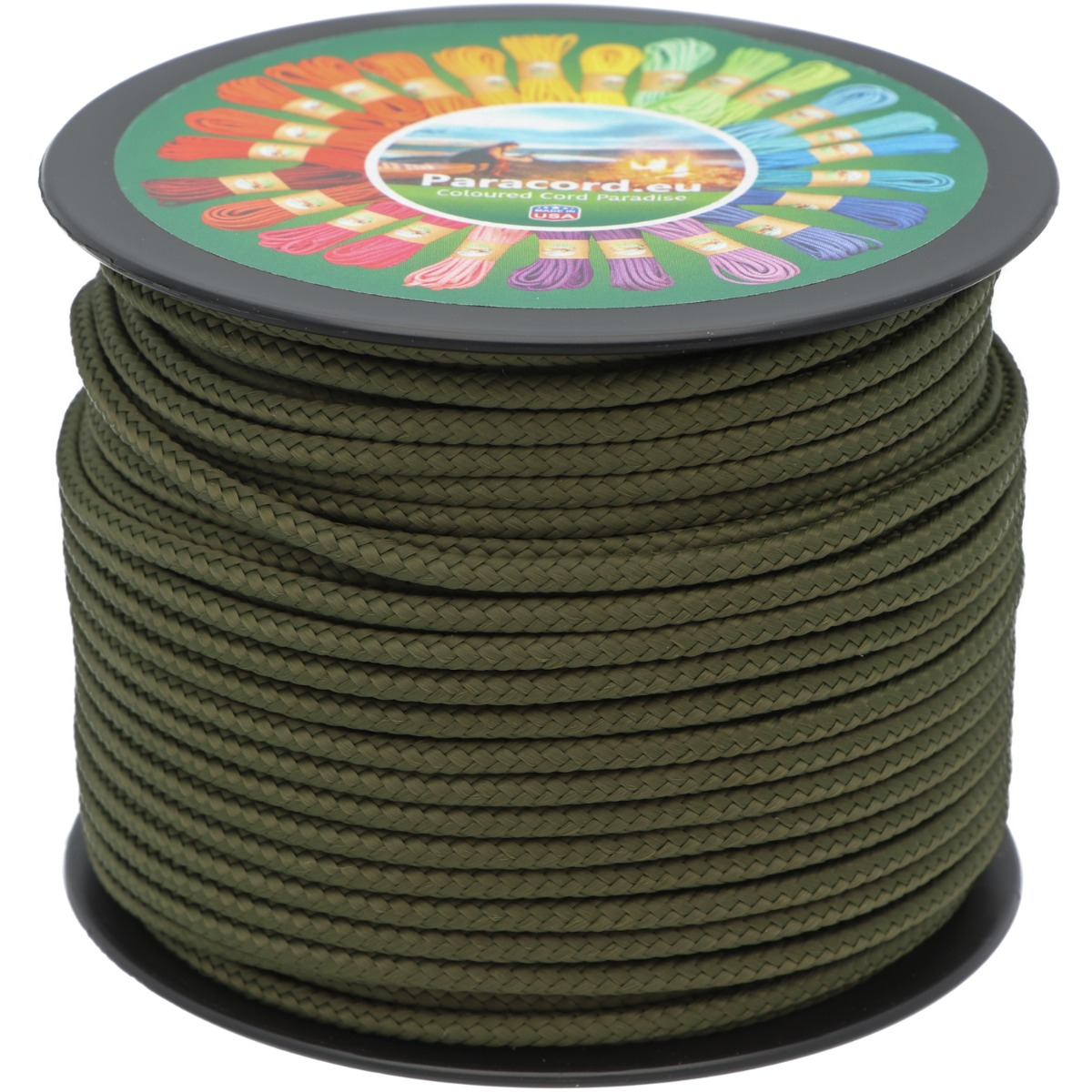 Military Grün PPM Seil Ø 2mm - 50 m Rolle