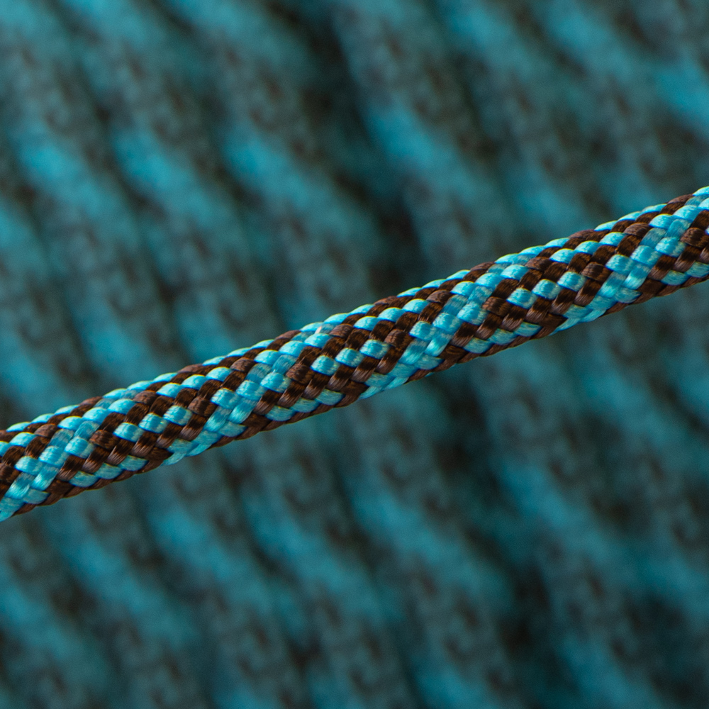 Dark Cyan & Espresso Brown - Helix DNA Paracord 550 Type III