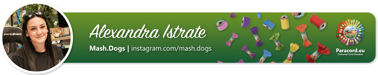 Paracord.eu-Botschafterin Alexandra Istrate
